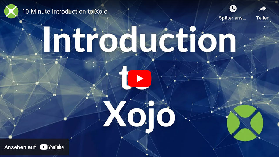 Introduction to Xojo – Annen.ch